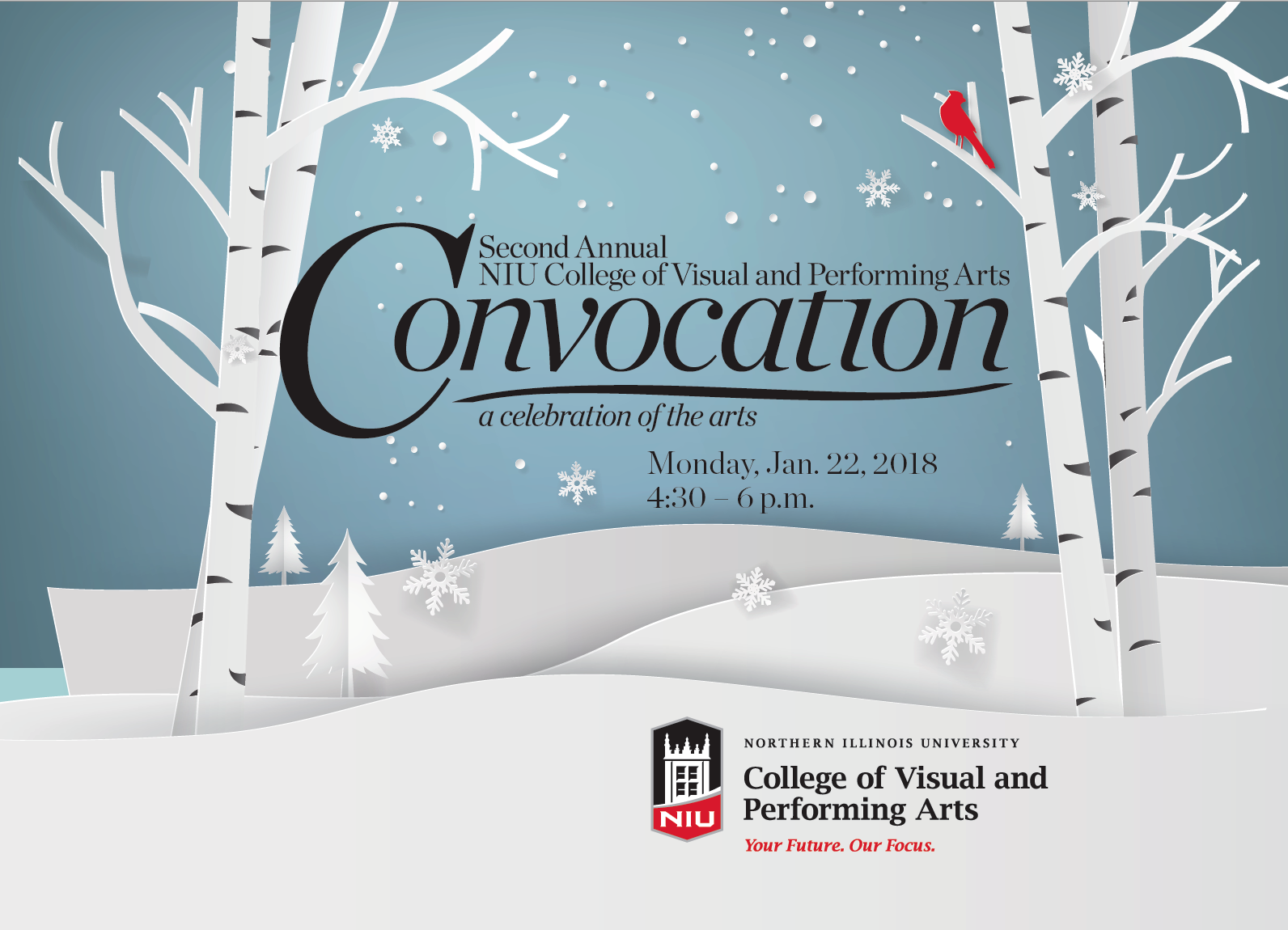 CVPA presents second annual Convocation, Monday, Jan. 22 - NIU Arts Blog