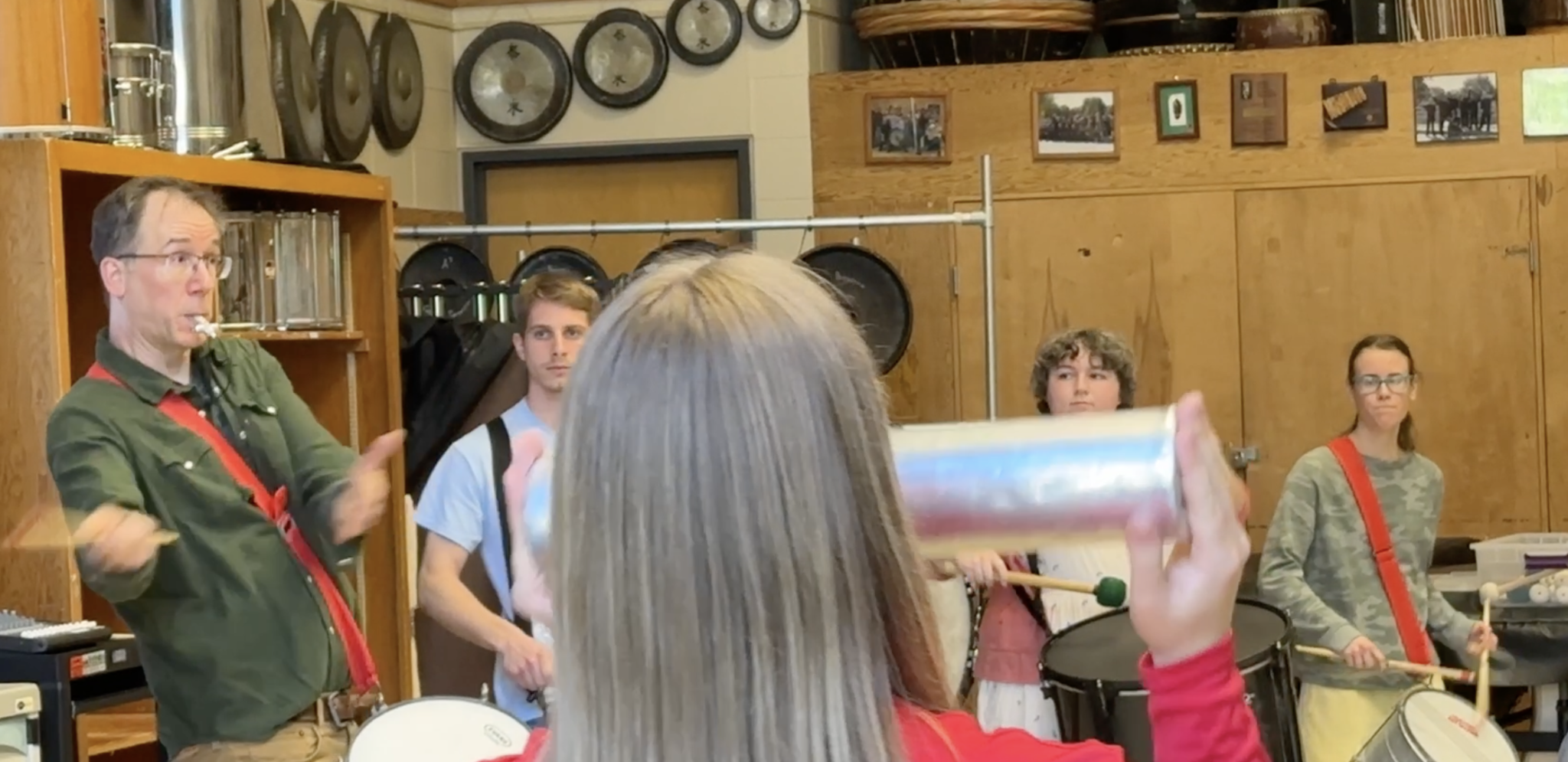 NIU Percussion imparts a new love of samba to Project FLEX - NIU Arts Blog